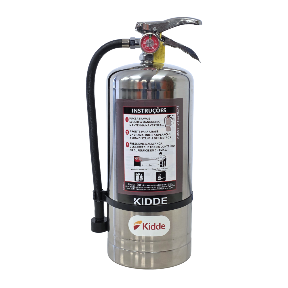 EXTINTOR CLASSE K 6KG LINHA ESPECIAL KIDDE — Next Security Corp BR